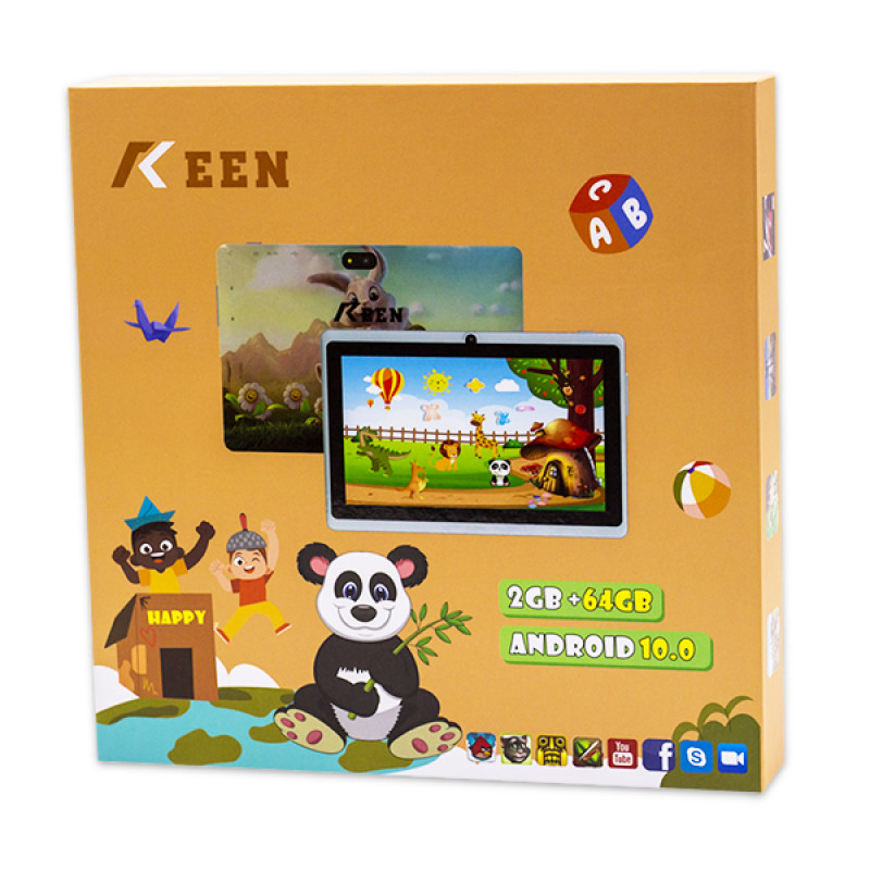 Tablet Keen A79 Kids 2GB+64GB / 7" / Wifi / Android 10.0 / Camera 2MP ...