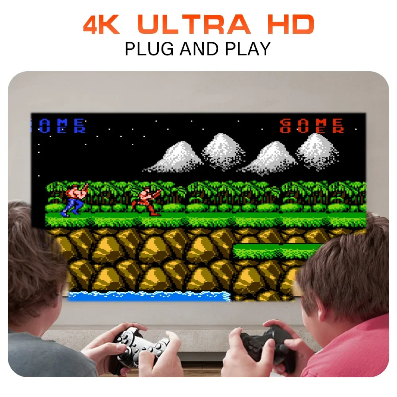 Game Projetor M300 Max Consola Game Retro / Gamepad 2 Em 1 / Com 2 ...